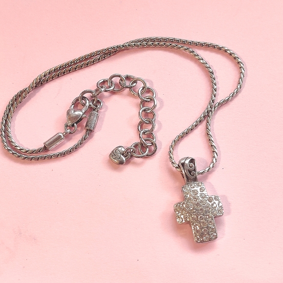 Brighton | Jewelry | Brighton Sacred Cross Reversible Necklace | Poshmark